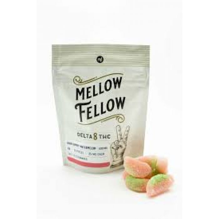 Mellow fellow Delta 8 THC Gummies Watermelon – CBD DISPENSARY